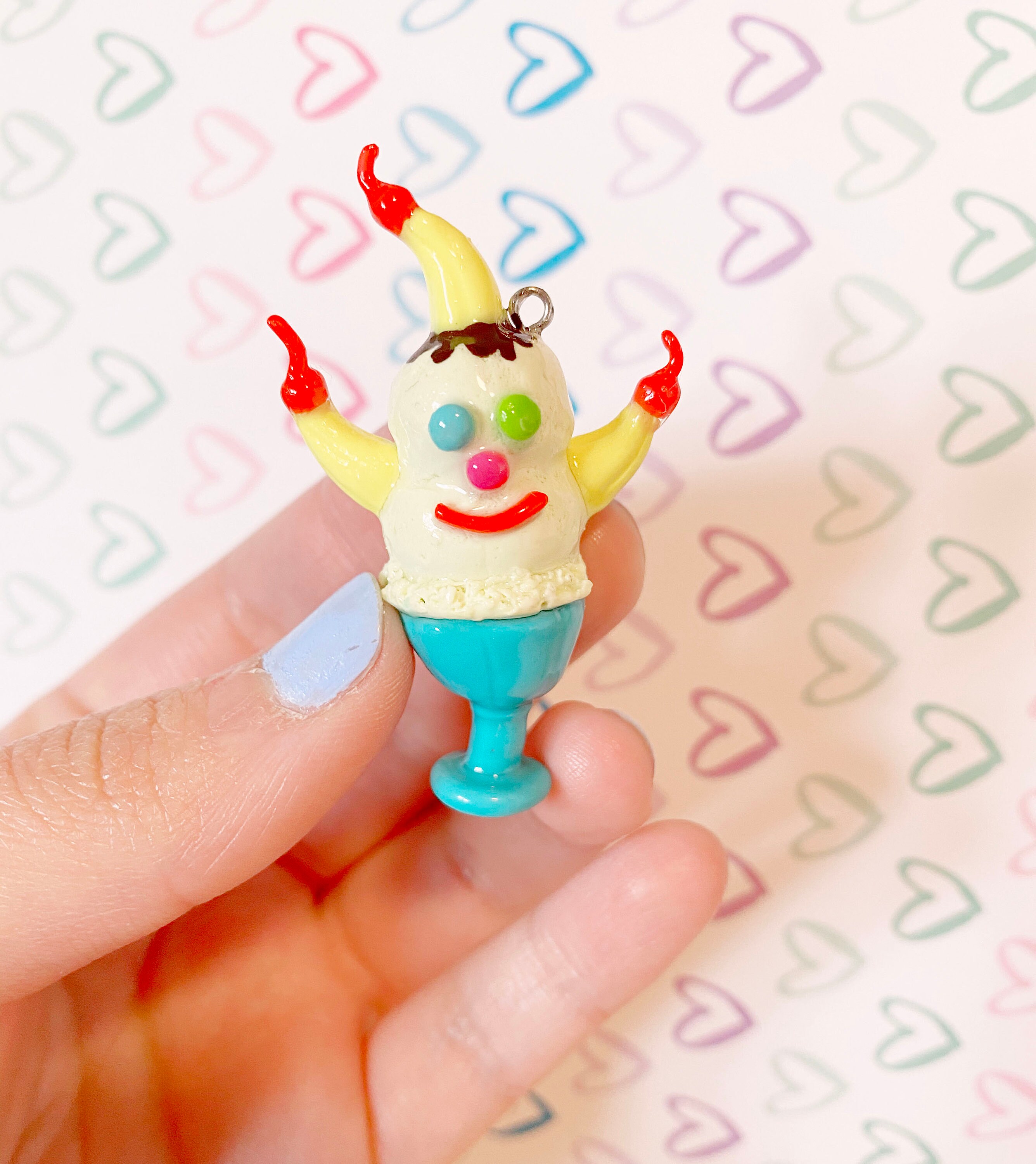 Goofy Goober Sundae charm | Etsy