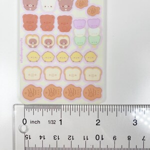 Chibi Bears Sticker Sheet Vinyl Kawaii - Etsy