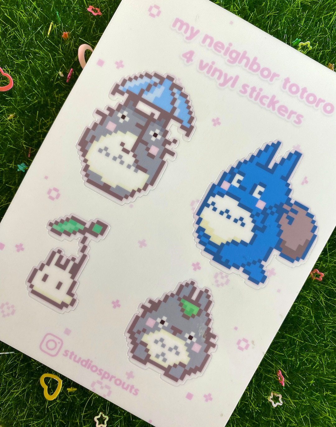 Forest Spirit Kawaii Anime Vinyl Sticker Sheet - Etsy