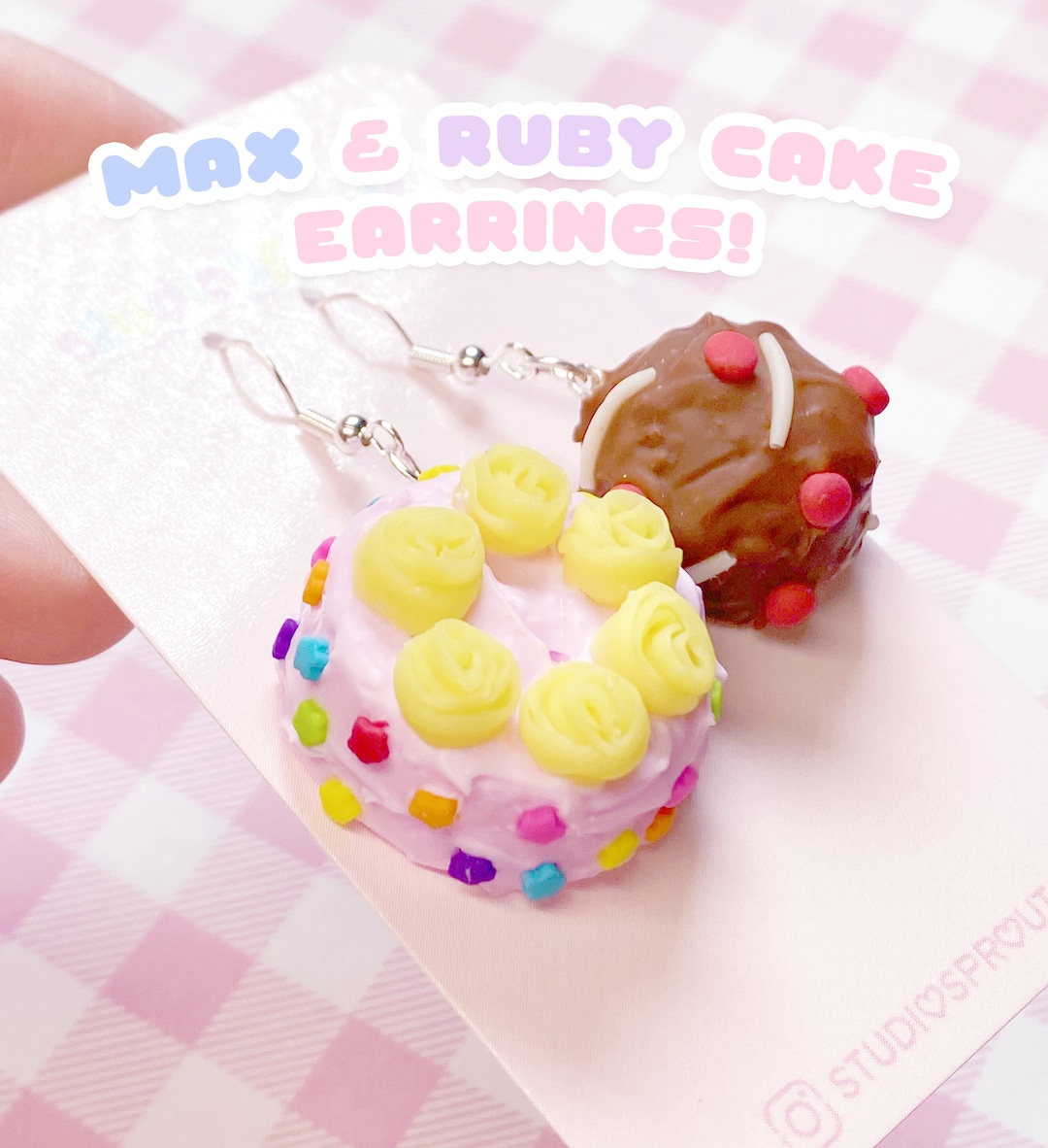Max and Ruby Cake Handmade Charm - Etsy