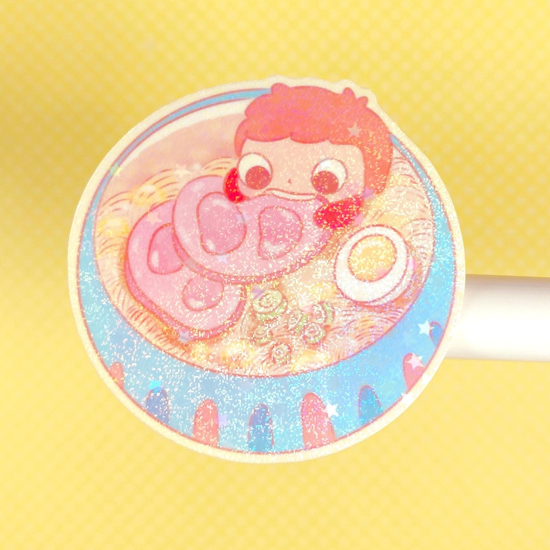 Miniature Fish Anime Chibi Character Ponyo Vinyl Sticker Waterpoof - Etsy