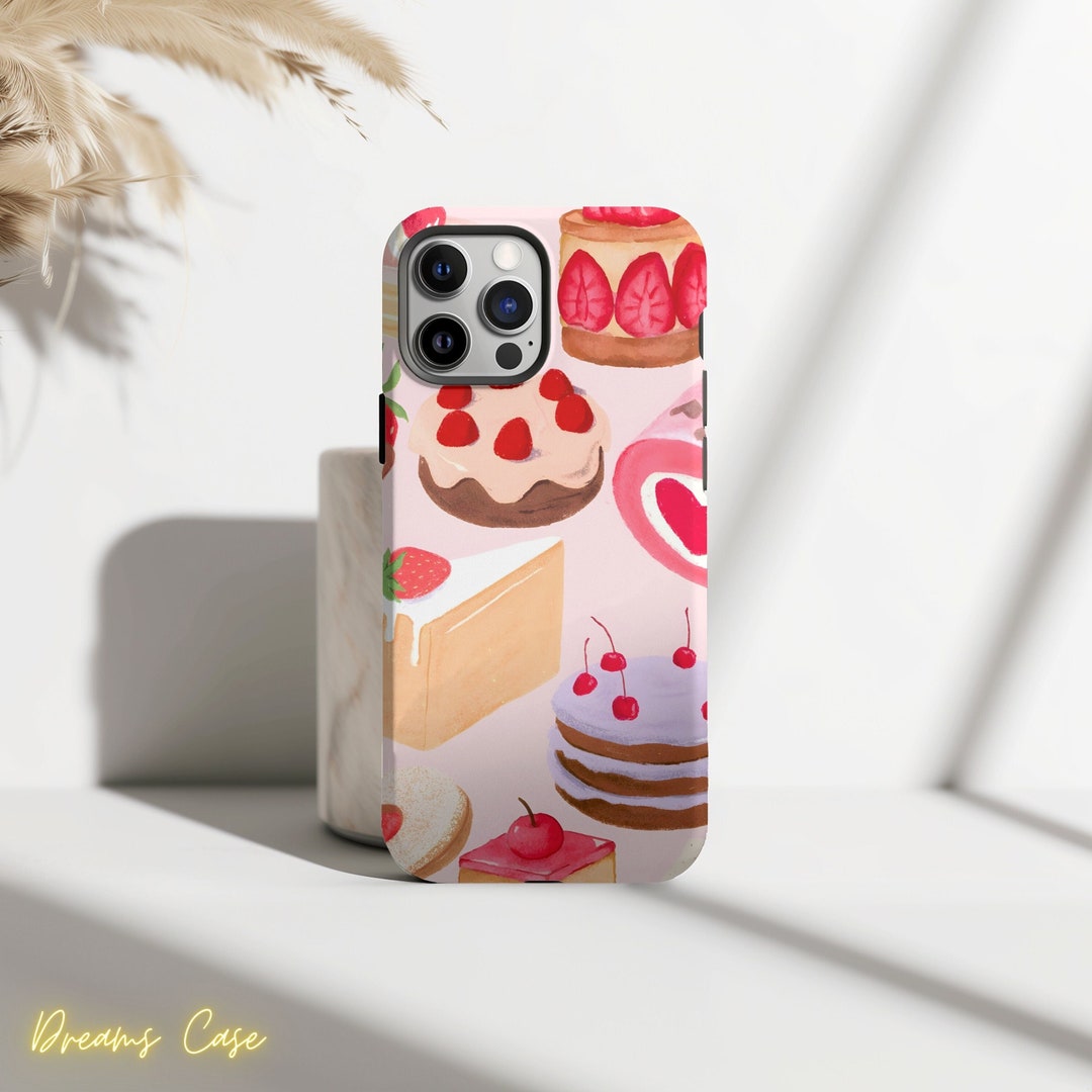 Coquette Dessert Collage Phone Case, Cake Phone Case, iPhone 15 14 13 ...