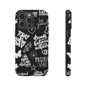 Positive Affirmation Phone Collage Case Study Life Motivation Quotes ...