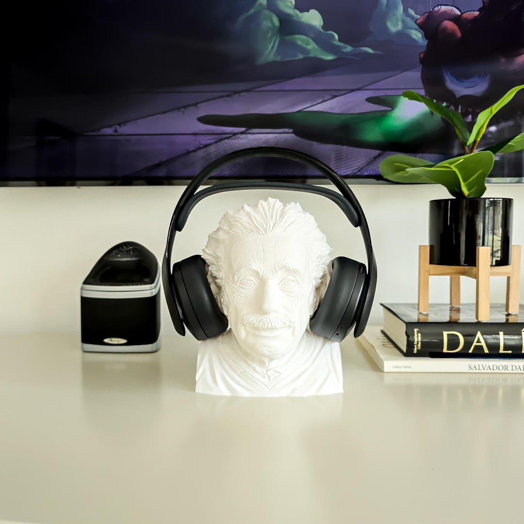 Albert Einstein Headphone Stand | Science Physicist Smartest Genius ...