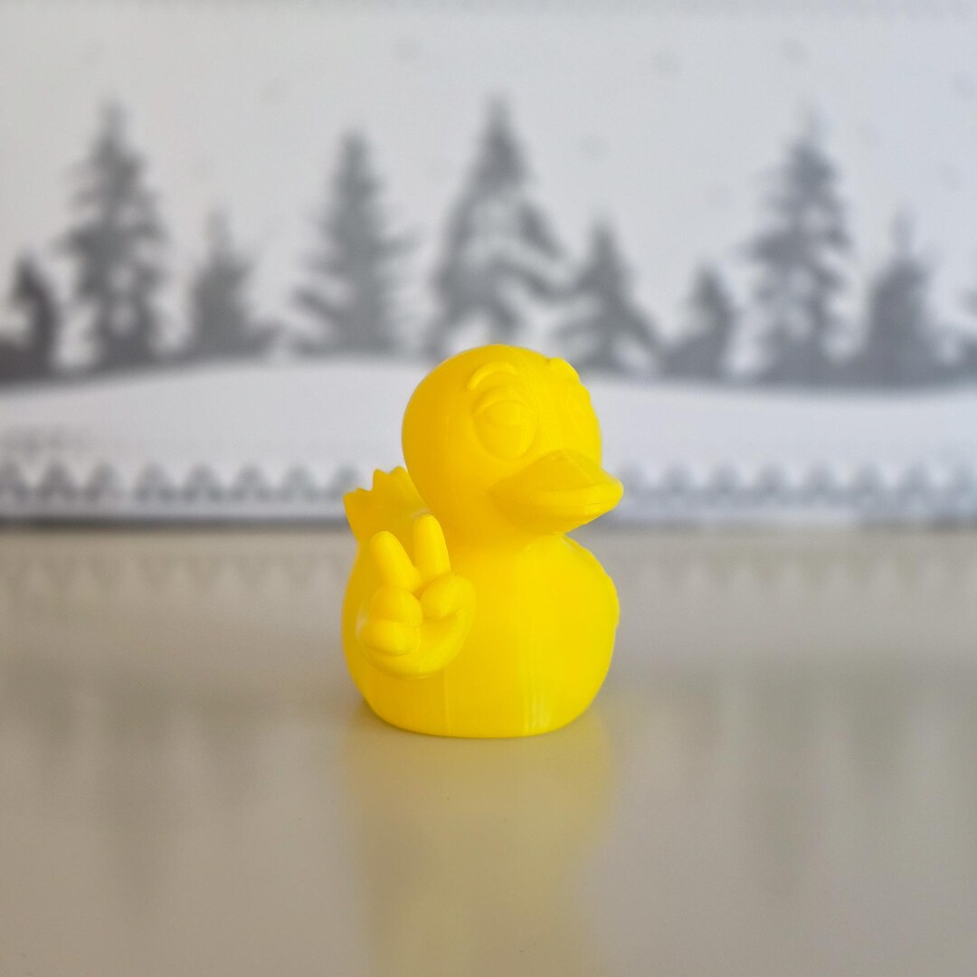 Peace Duck 60+colors: Happy Duck Gag Gift, Divorce, off Road Duck ...