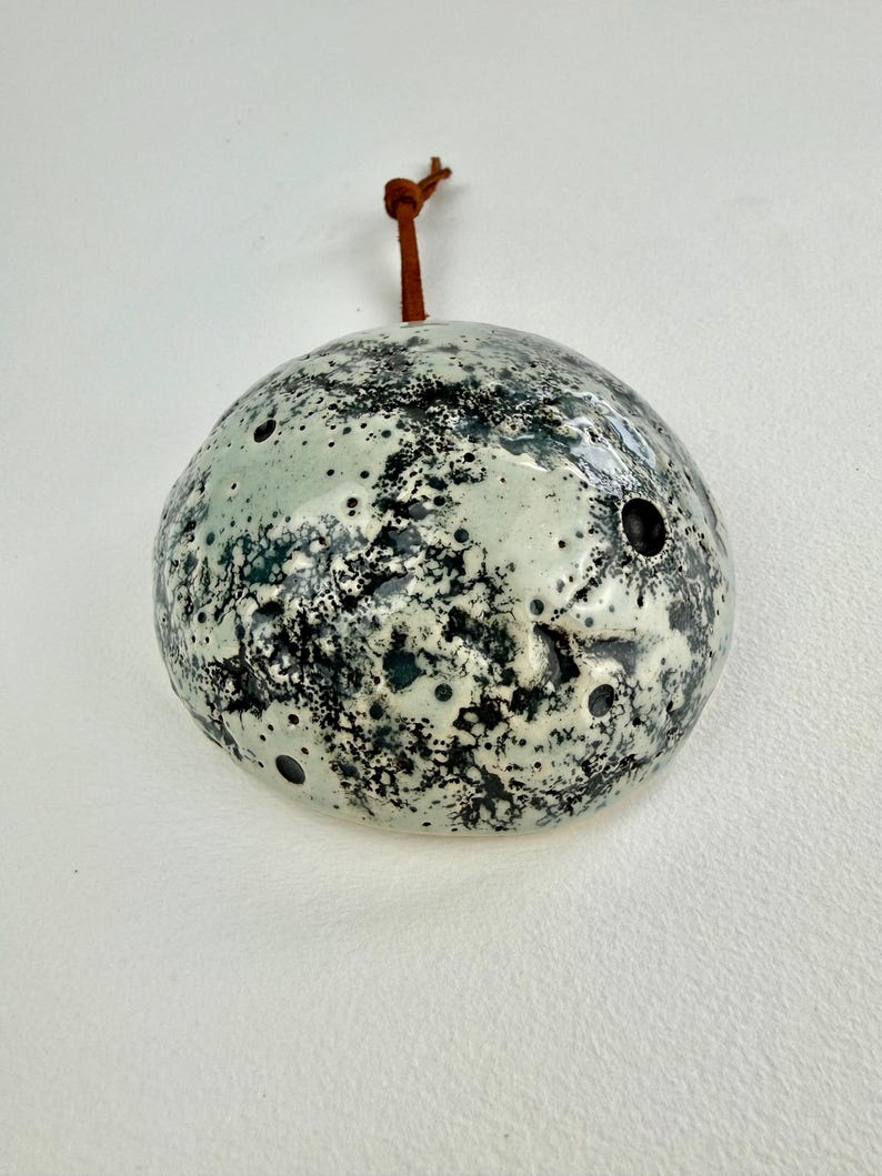Moon Ornament Large Full Moon Wall Hanging Decoration Ice Moon ...
