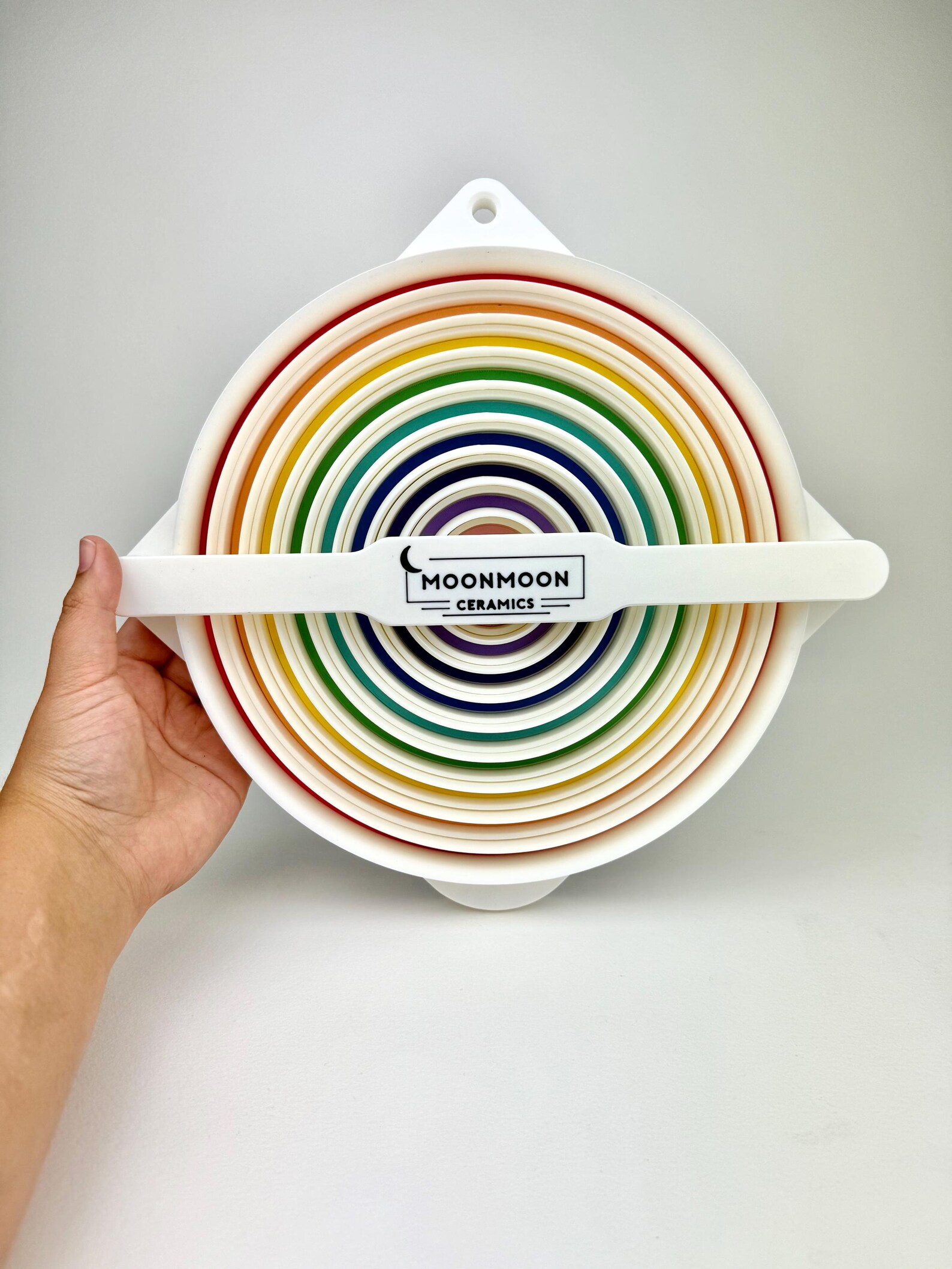 Circle Cookie Cutter Pottery Tool Rainbow Circle Cookie Cutter Set for ...
