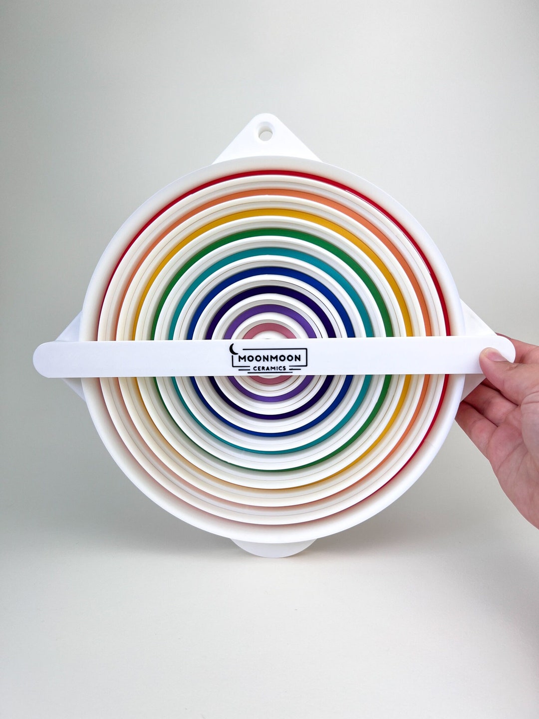 Circle Cookie Cutter Pottery Tool Rainbow Circle Cookie Cutter Set for ...