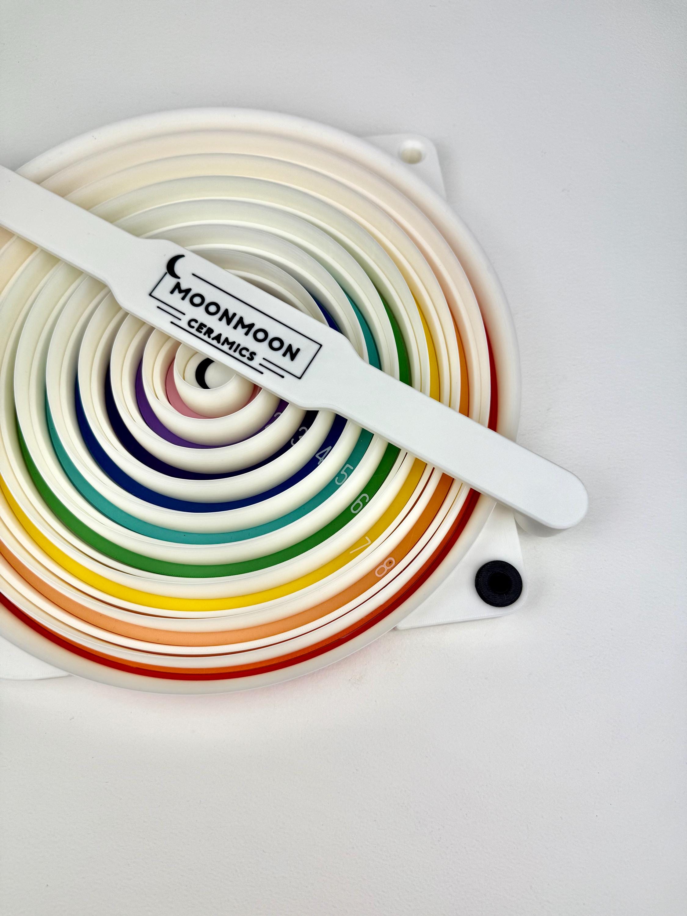 Circle Cookie Cutter Pottery Tool Rainbow Circle Cookie Cutter Set for ...