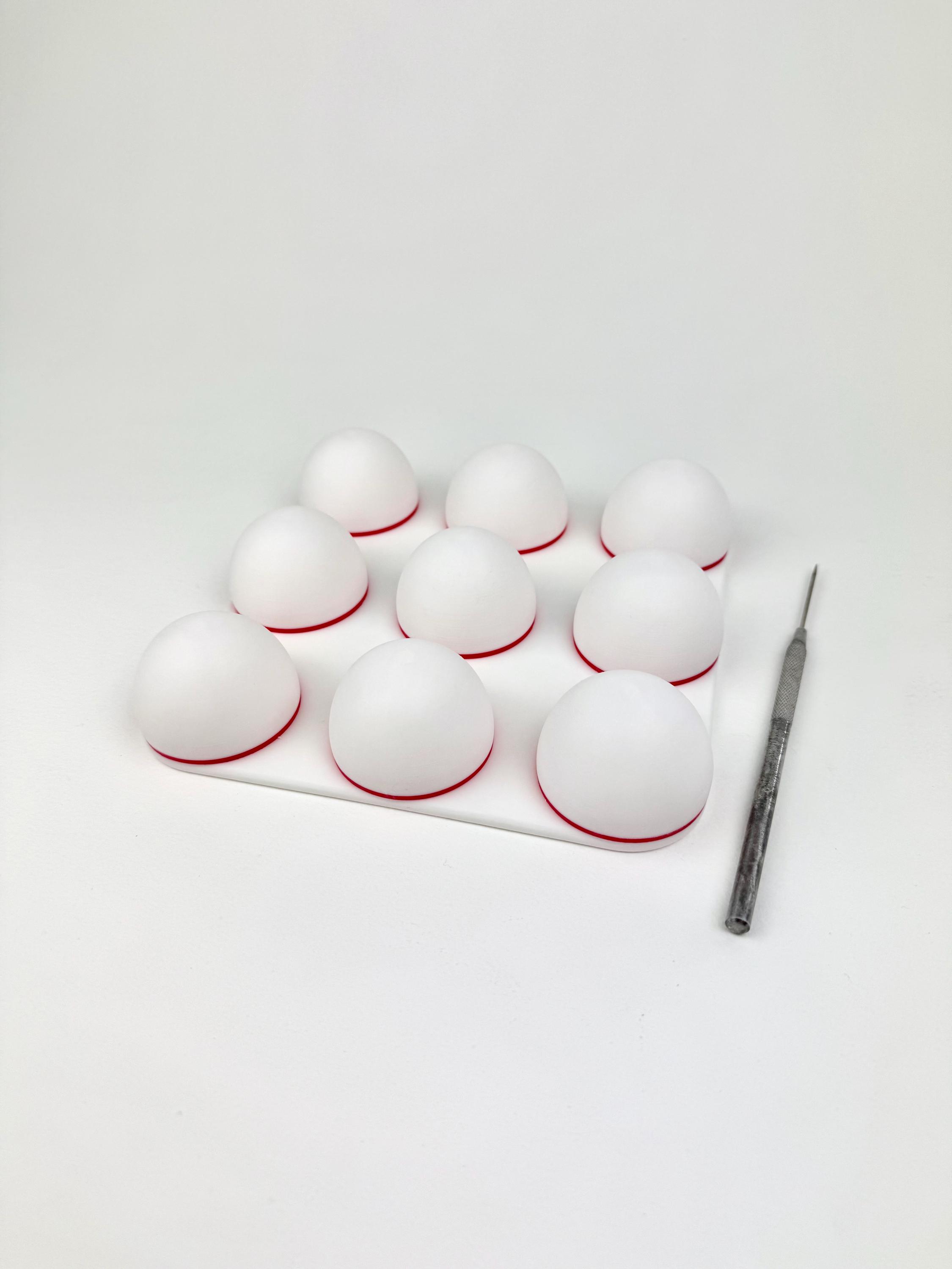 Egg Drape Form for Clay 3D Printed Pottery Tool Ceramic Drape Mold Egg ...