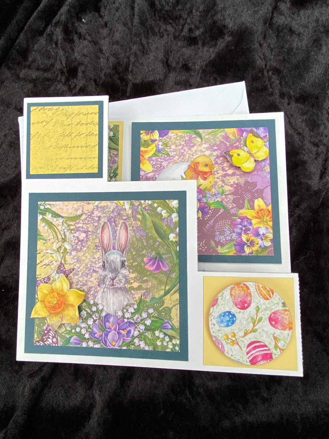 Easter Staircase Card - Etsy