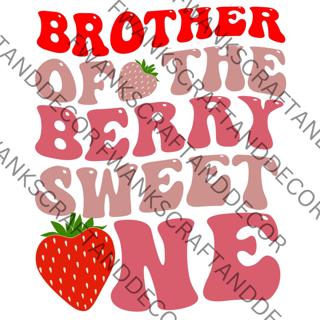 BERRY SWEET ONE, Brother, Sister, Berry Sweet One, Brother Berry Sweet ...