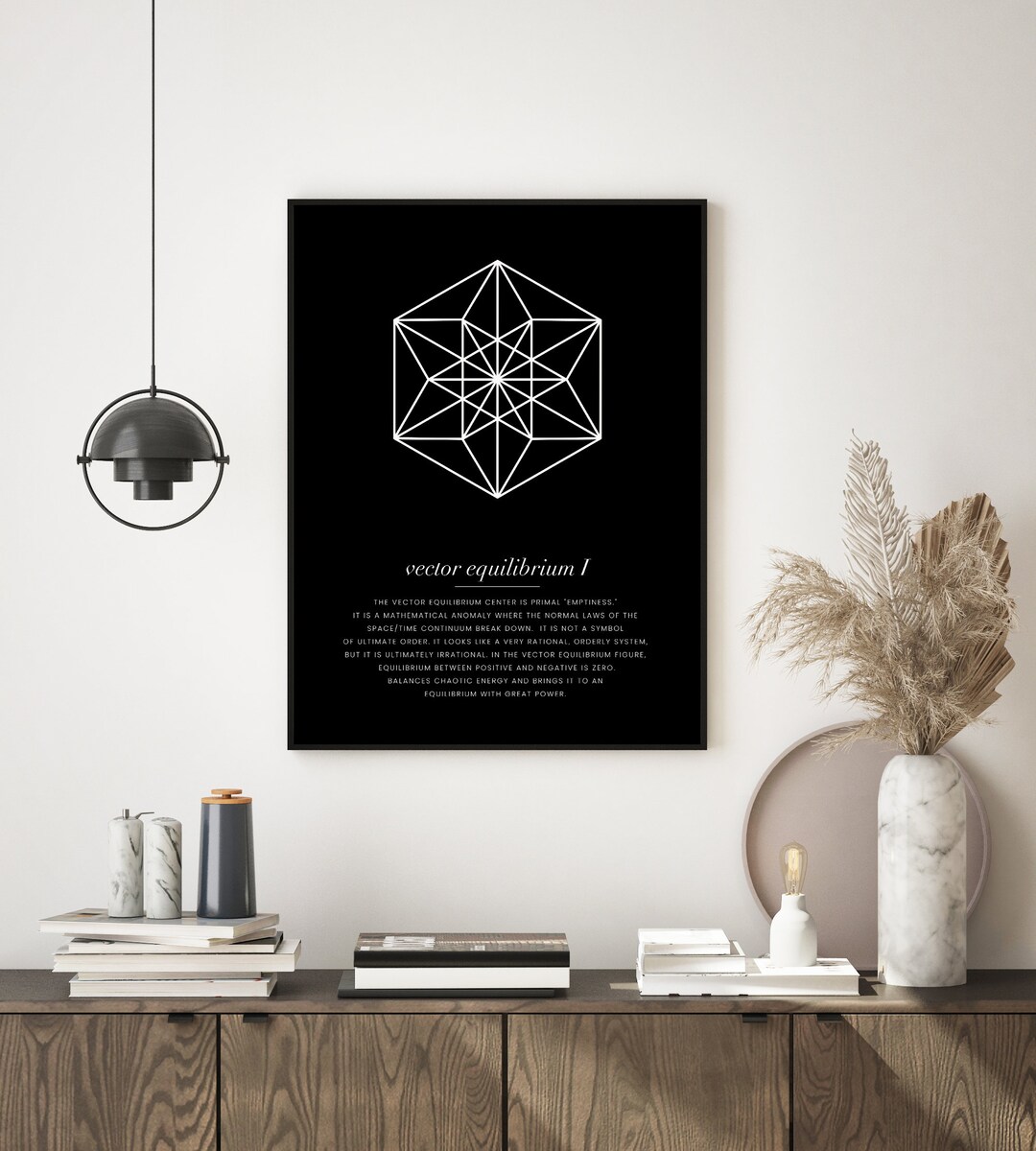Vector Equilibrium 1 Sacred Geometry Minimal - Etsy