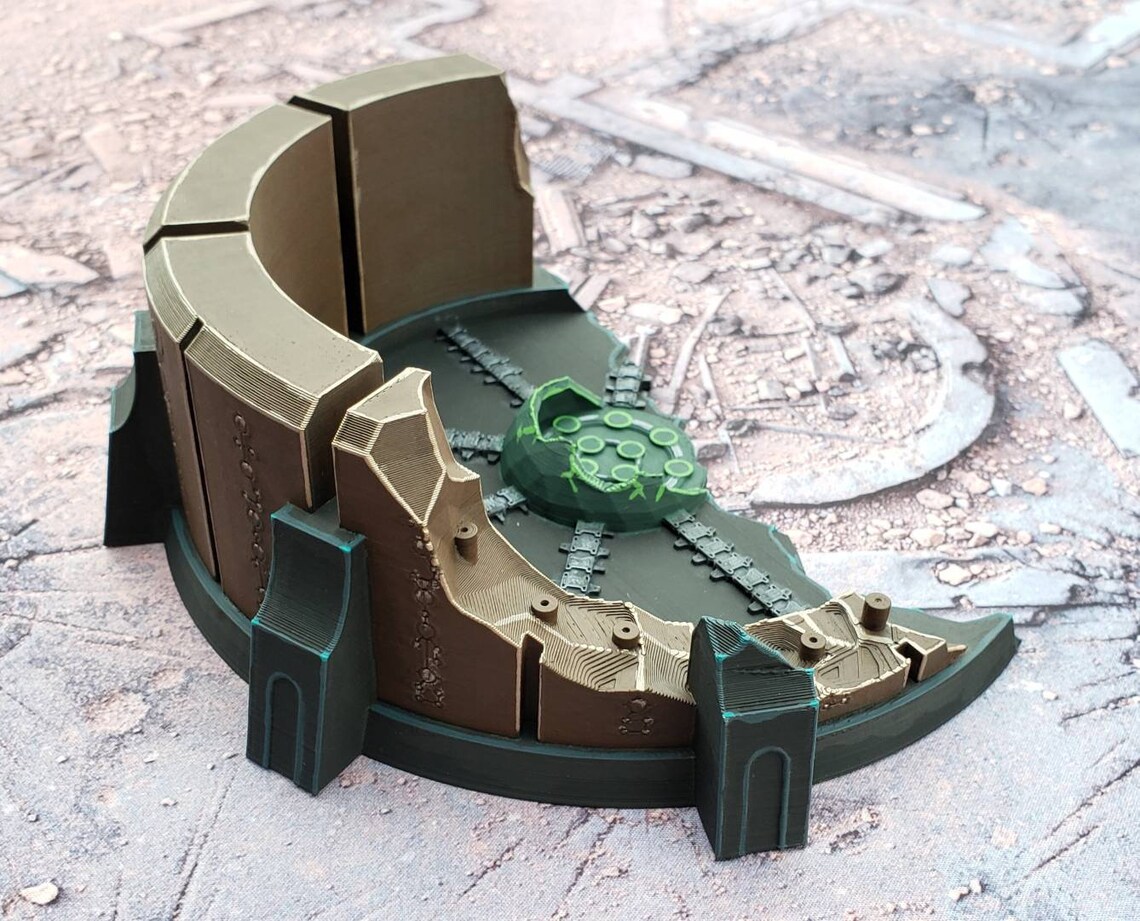 Necron Tomb World Full-table Set Competitive 40k Terrain - Etsy