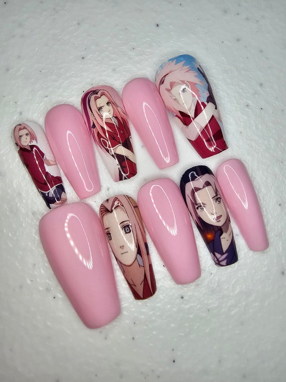 Naruto Nail Art