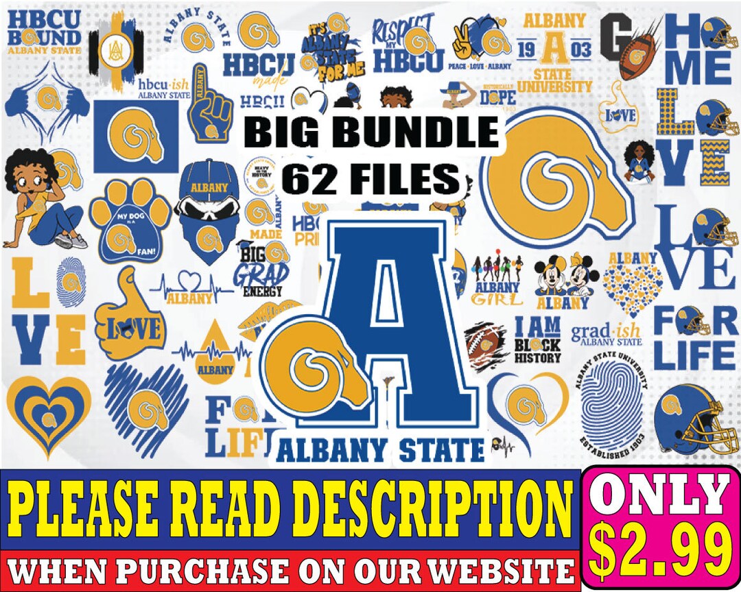 Albany State University Svg HBCU Svg Collections HBCU Svg - Etsy