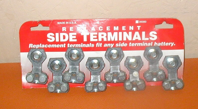 Vintage Lead Battery Cable End USA Made Side Terminal NOS Old - Etsy