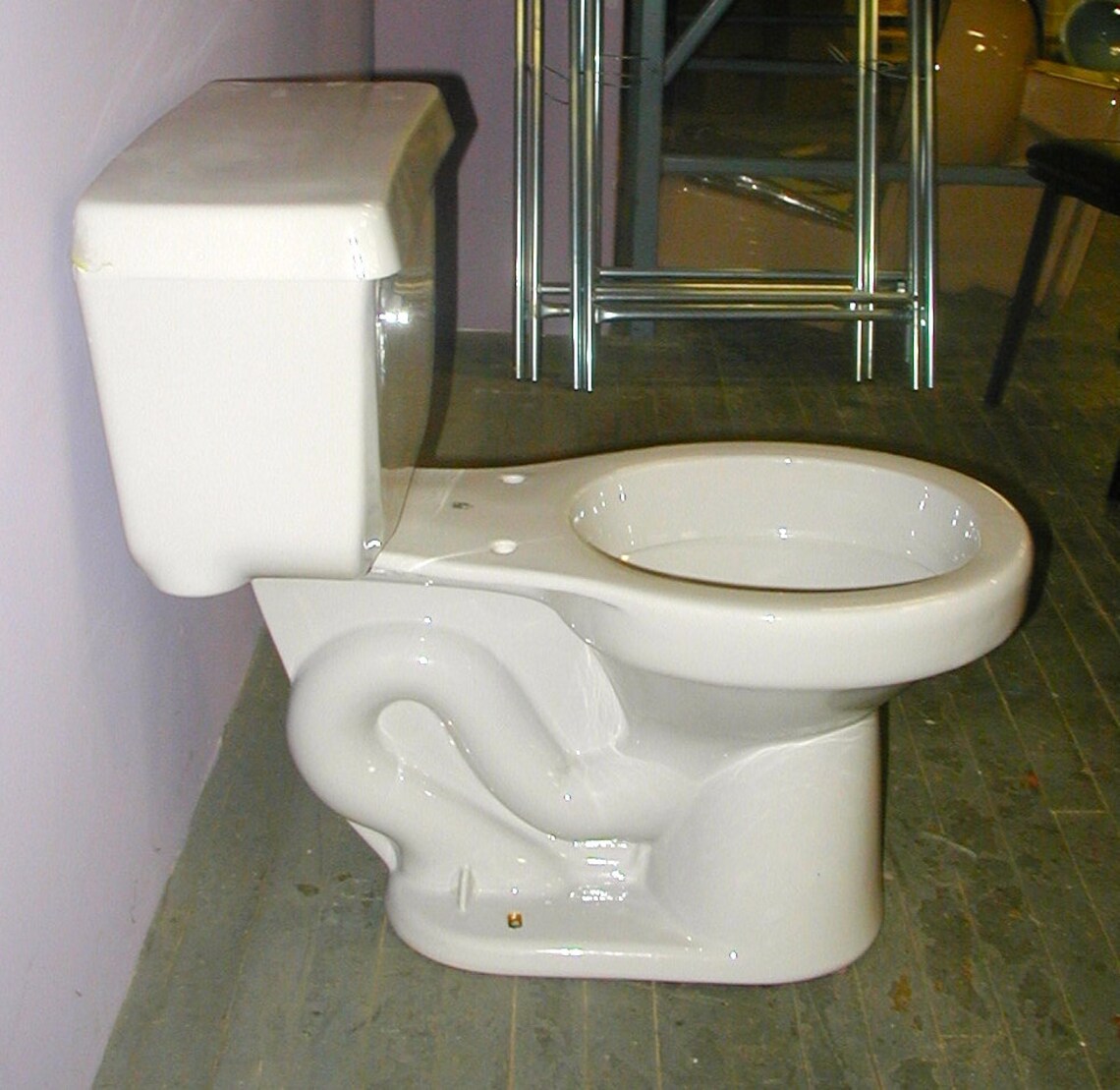 Light Grey Vintage Toilet Made by Universal Rundle URC - Etsy