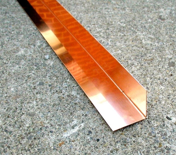 2 X 2 Copper Angles for Flashing Edging Etc. | Etsy