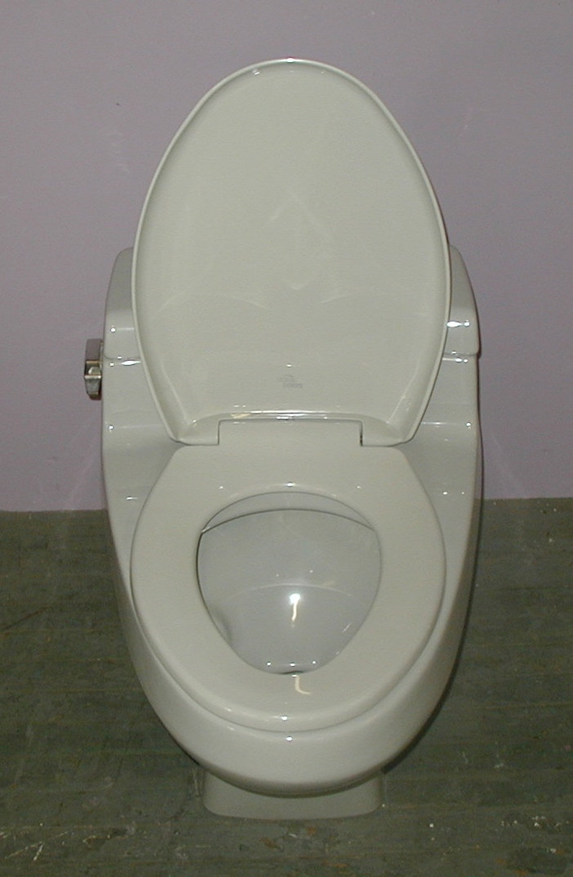 Gray Eljer One Piece Vintage Toilet Bathroom - Etsy