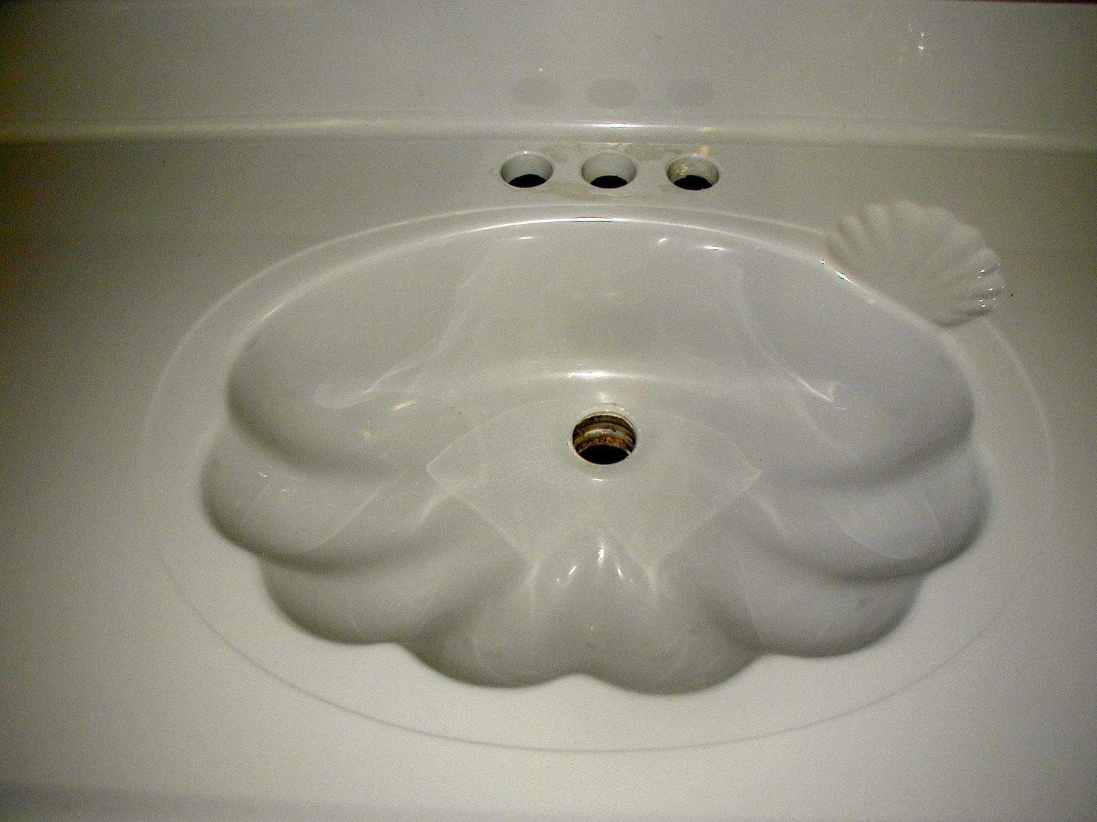 Grey Seashell Bathroom Vanity Sink Top Vintage Original Soap - Etsy