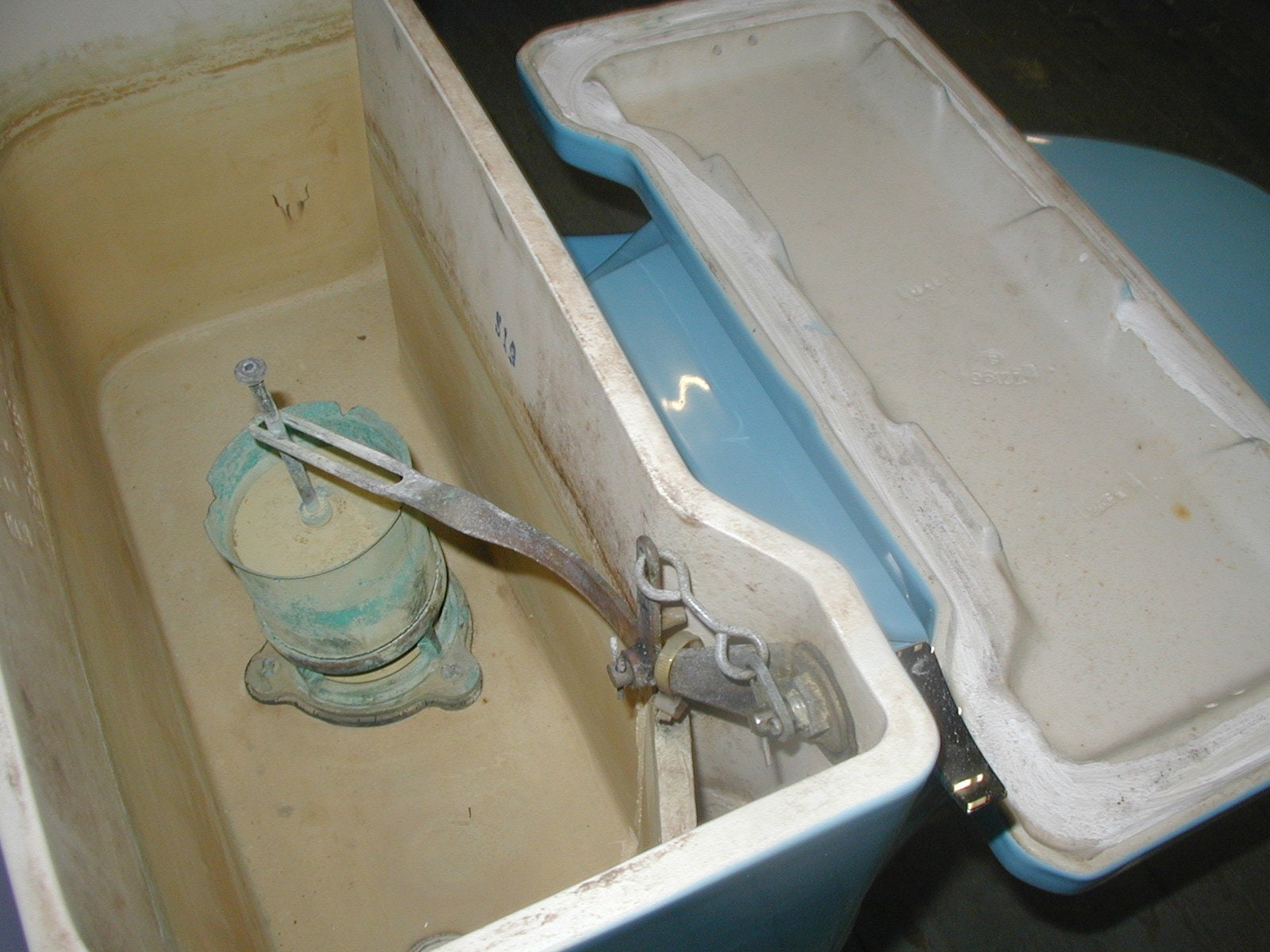 Kohler Bright Blue 1 Piece Vintage Toilet Bathroom Fixture | Etsy