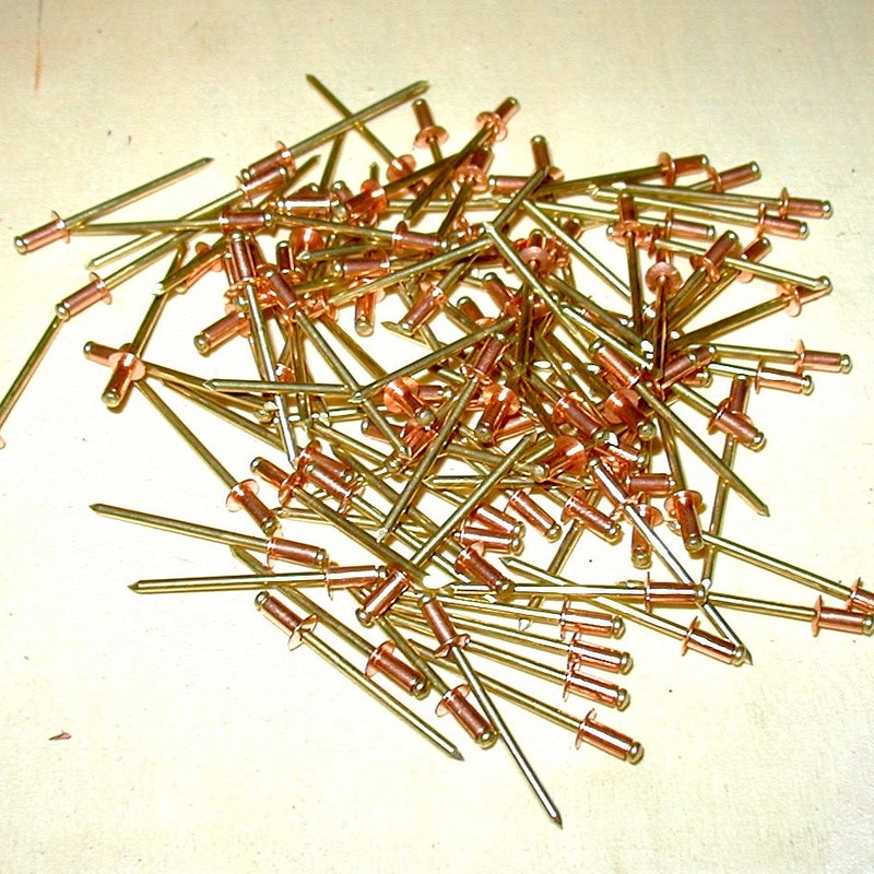 Copper Rivets - Etsy