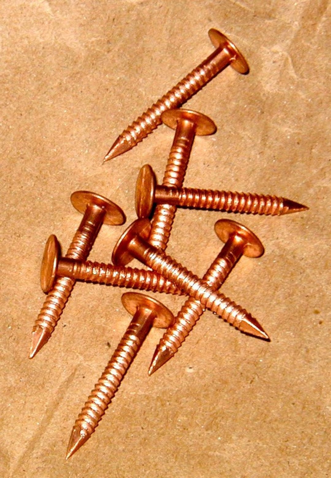 1-1/4" Solid Copper Nails (sold by the Pound) - Etsy