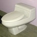 Gray Eljer One Piece Vintage Toilet Bathroom - Etsy