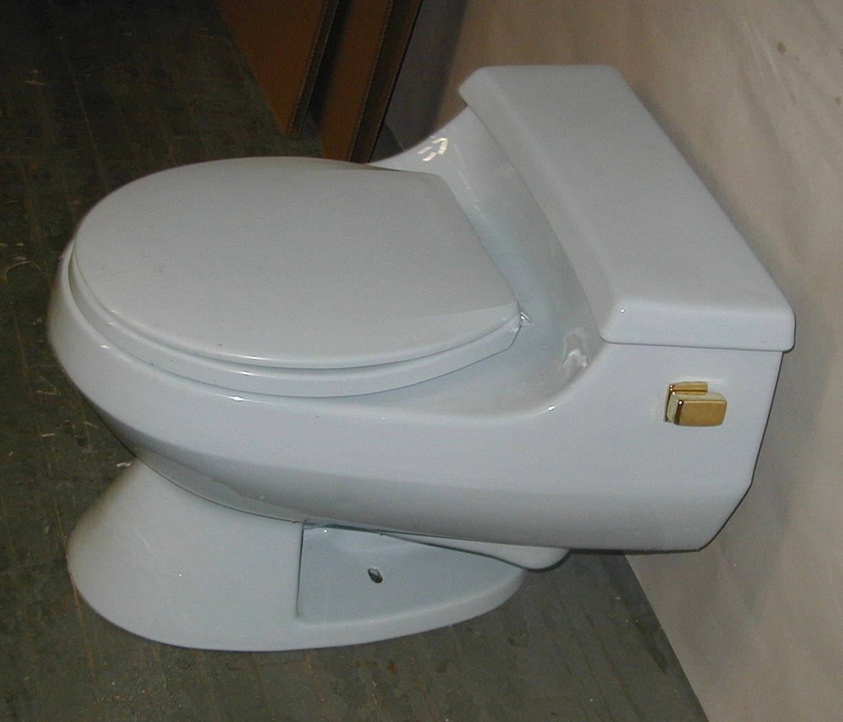 Light Blue Bathroom Toilet Vintage Original 1 Piece - Etsy