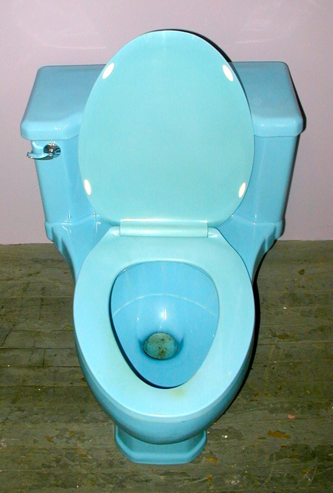 Kohler Bright Blue 1 Piece Vintage Toilet Bathroom Fixture | Etsy