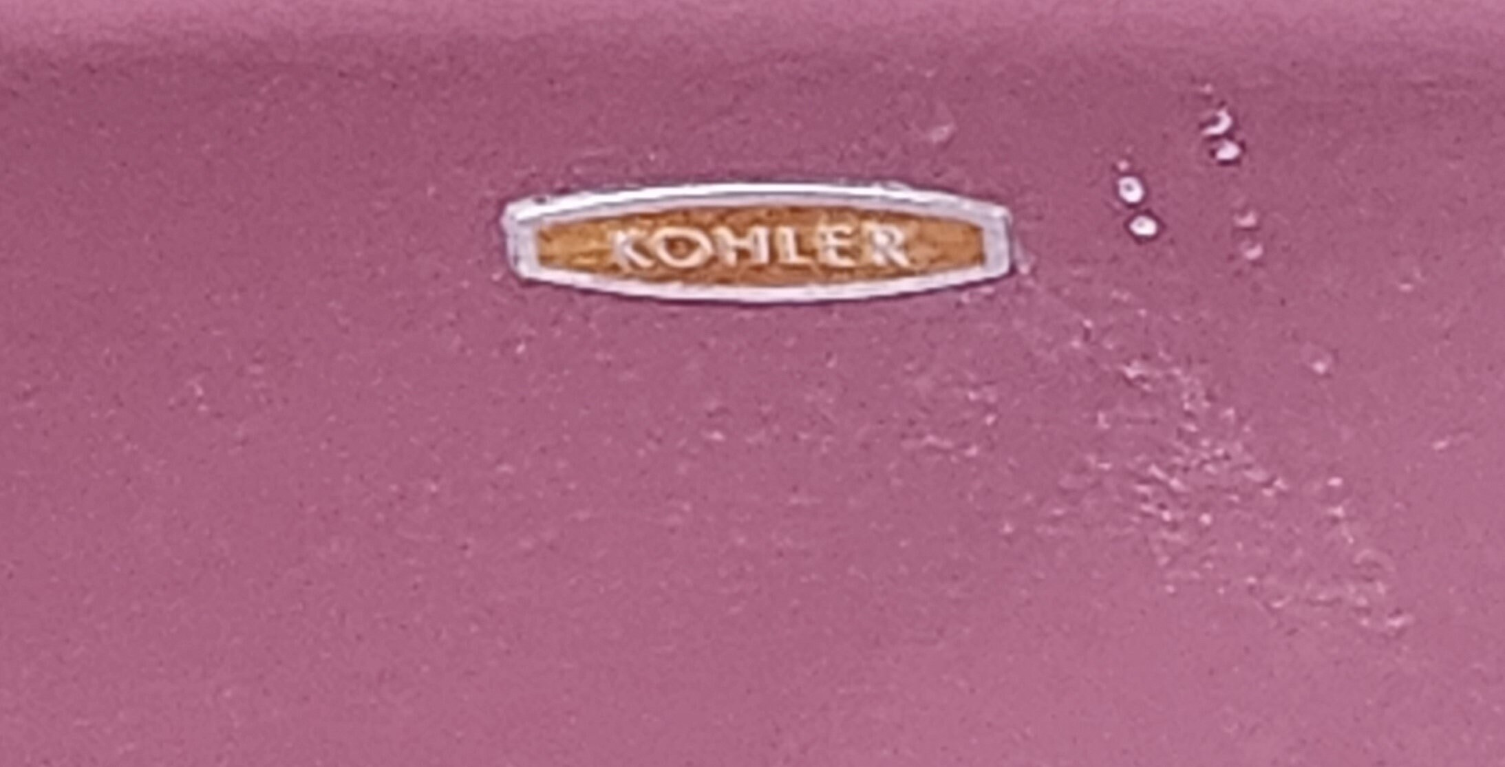 Kohler Maroon Sink Vanity Mount Ceramic Vanity Mount Original Vintage ...