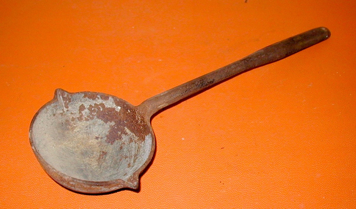 Cast Iron Ladle Blacksmith Lead Metal Smelting - Etsy