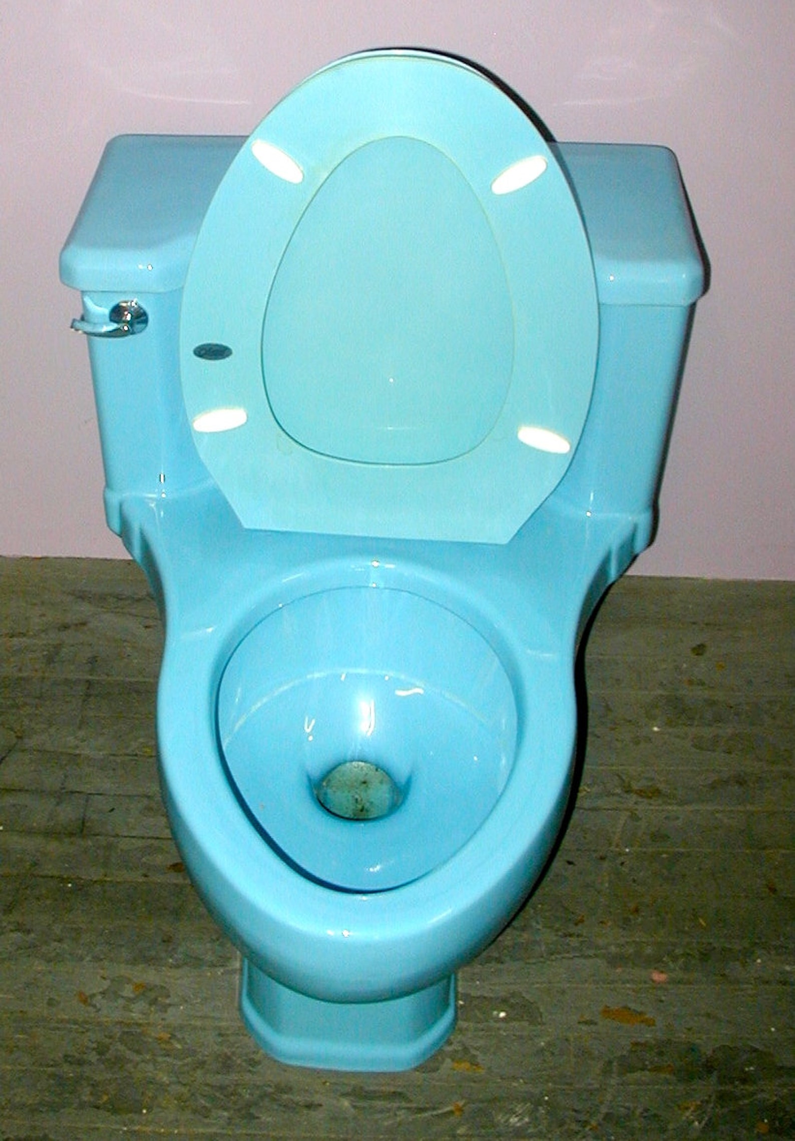 Kohler Bright Blue 1 Piece Vintage Toilet Bathroom Fixture - Etsy