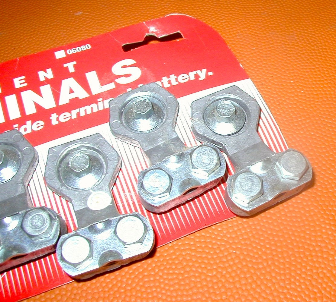 Vintage Lead Battery Cable End USA Made Side Terminal NOS Old - Etsy