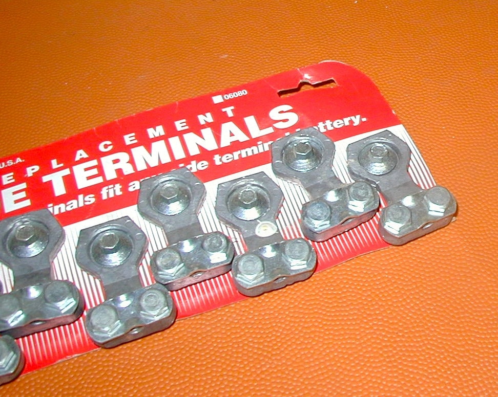 Vintage Lead Battery Cable End USA Made Side Terminal NOS Old - Etsy