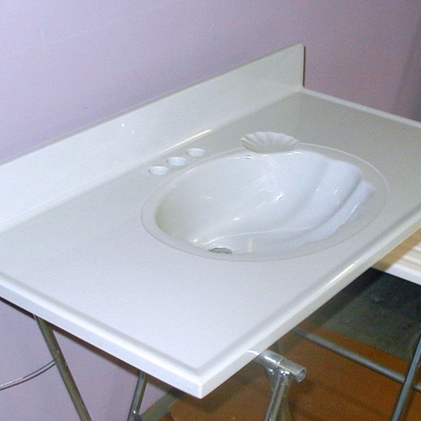 Seashell Bathroom Sink - Etsy