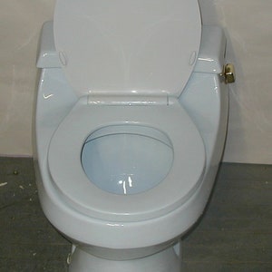 Light Blue Bathroom Toilet Vintage Original 1 Piece - Etsy