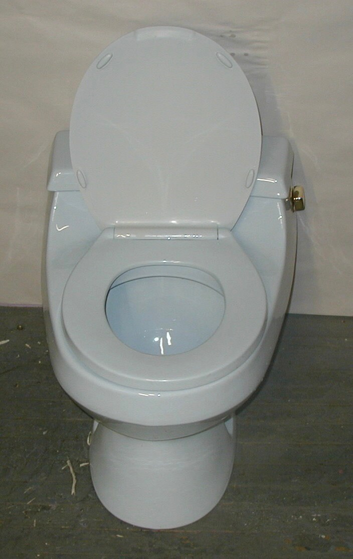 Light Blue Bathroom Toilet Vintage Original 1 Piece - Etsy