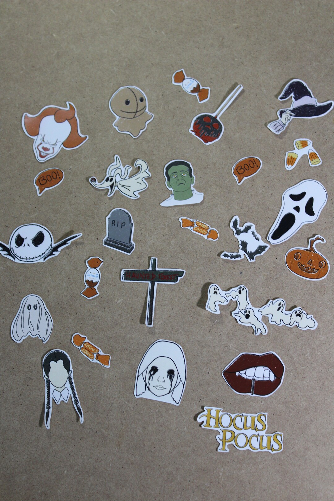 Halloween Stickers. Pack of 25 Stickers. - Etsy