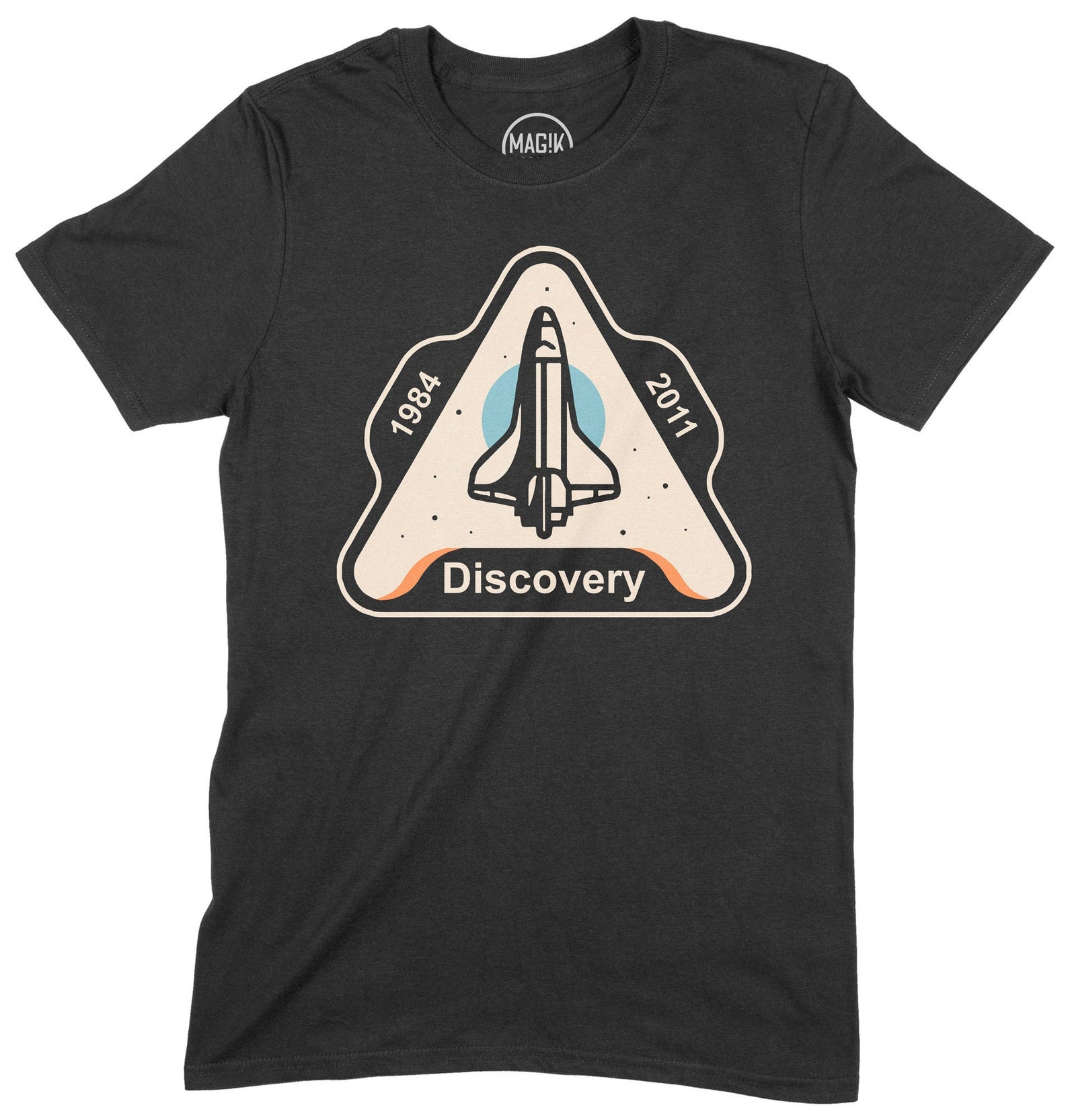 Unisex Nasa Discovery T-Shirt Grafik schwarz Baumwolle | Etsy