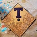 Custom Tooled Leather Graduation Cap Topper - Etsy