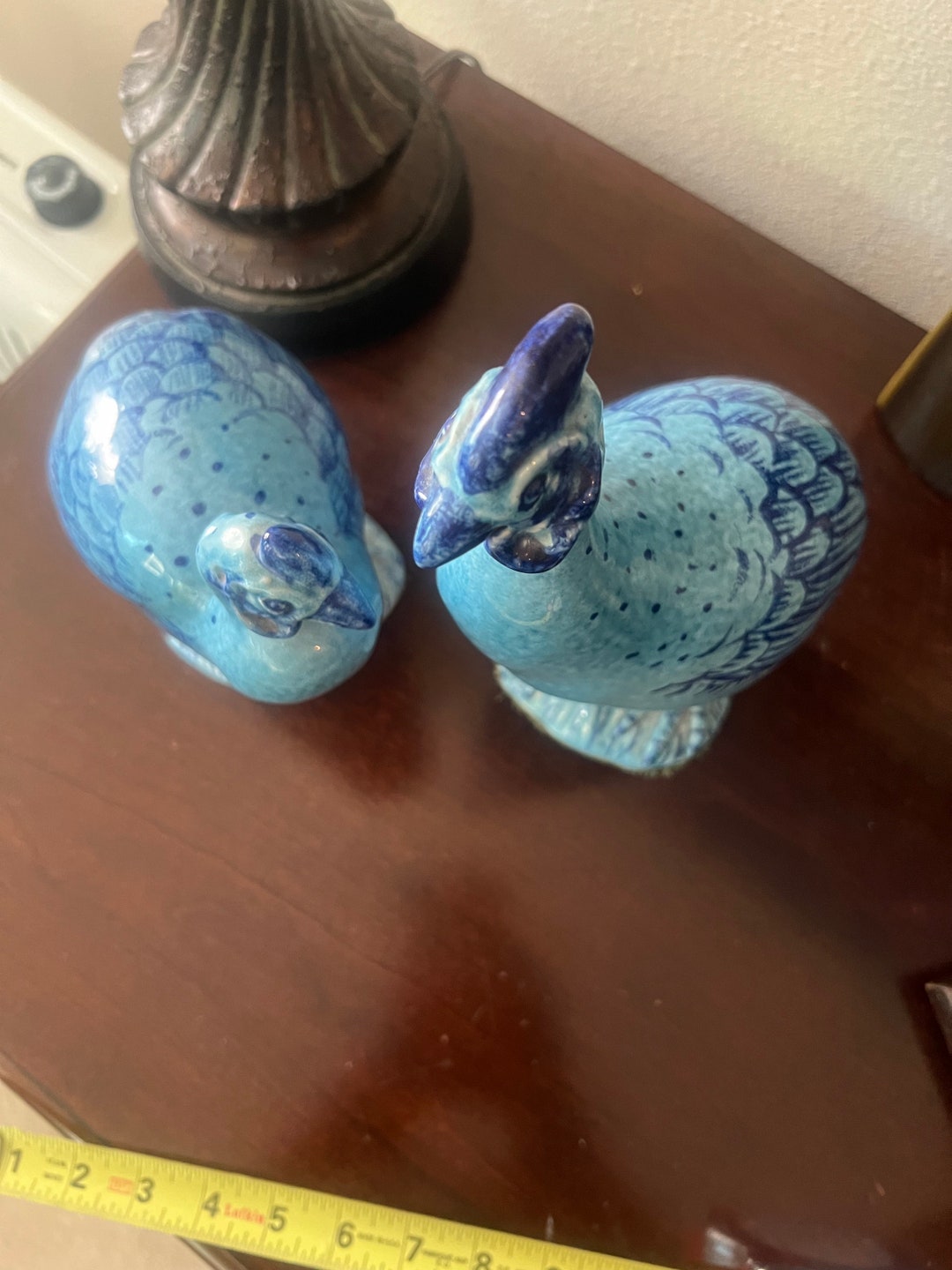 Set of Italian Doves in Blue Vintage - Etsy