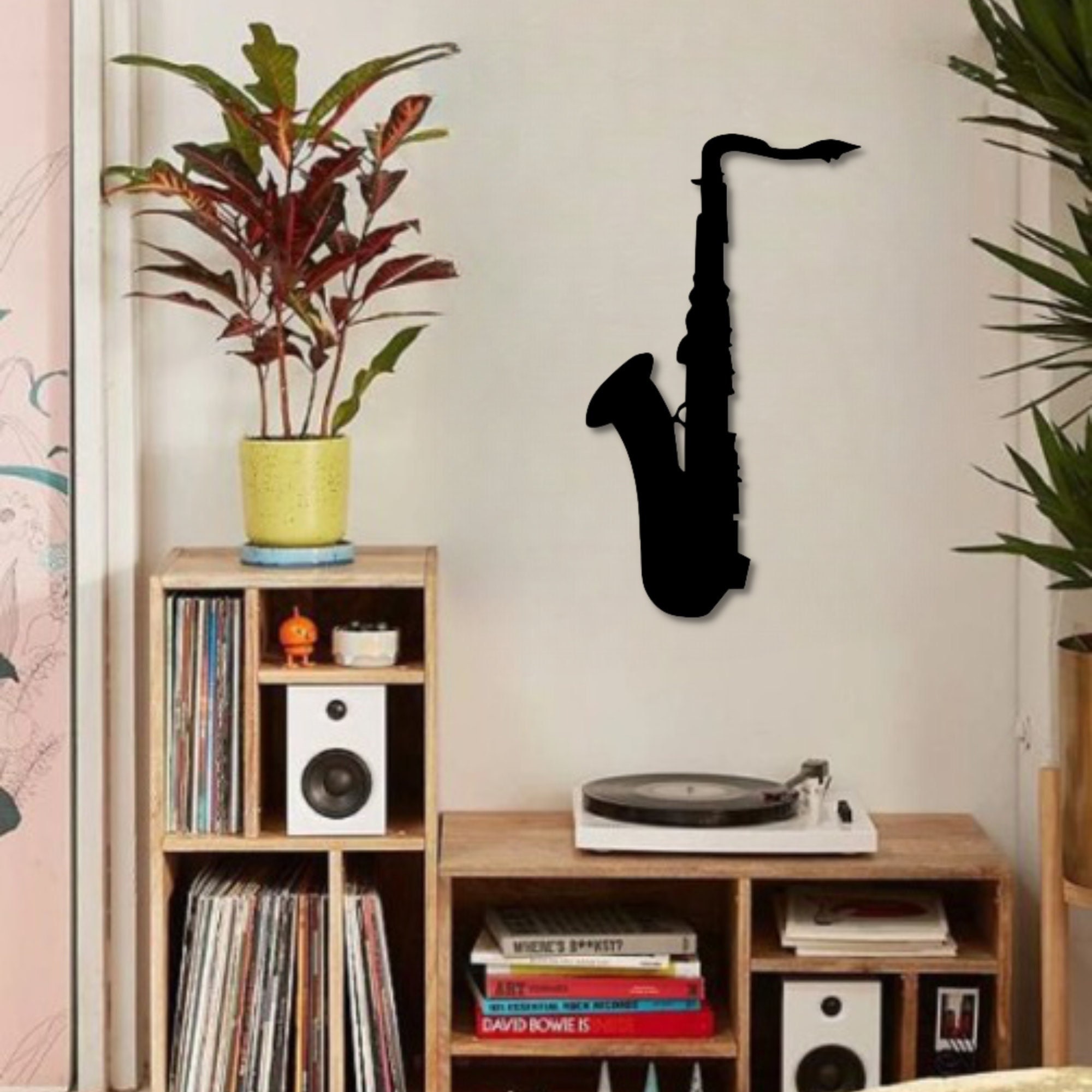 Saxophone Metal Wall Art Jazz Instrument Saxophone Home Sign - Etsy