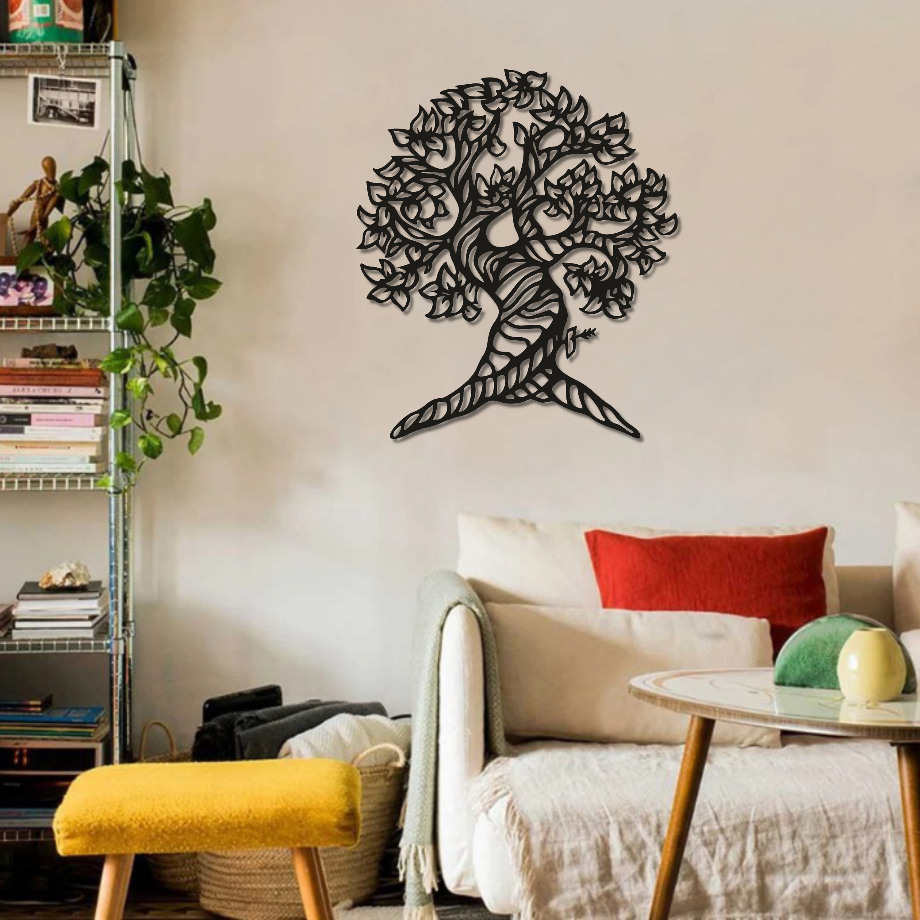 Celtic Tree Metal Wall Art Nature Metal Wall Art Nature Wall - Etsy