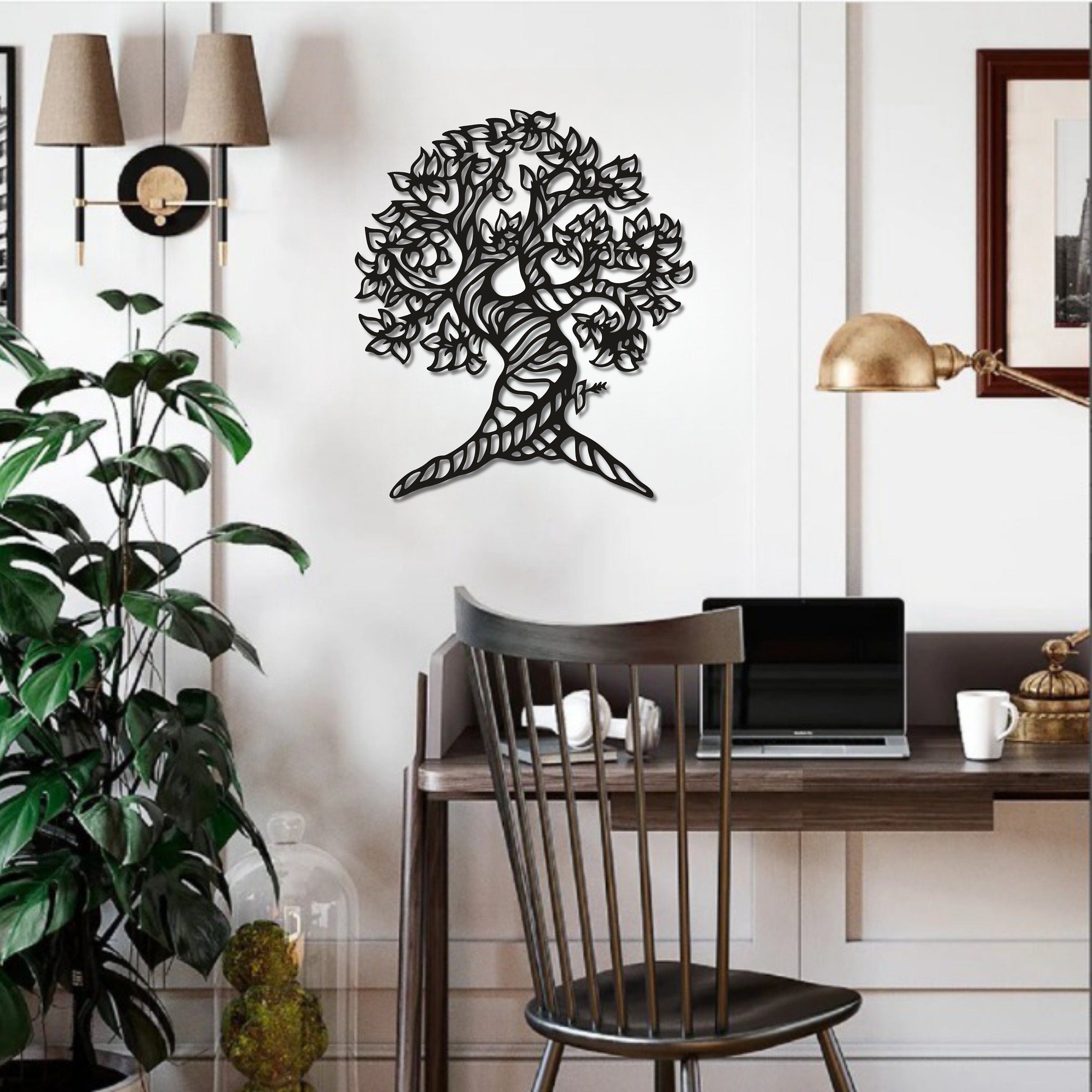 Celtic Tree Metal Wall Art Nature Metal Wall Art Nature Wall - Etsy