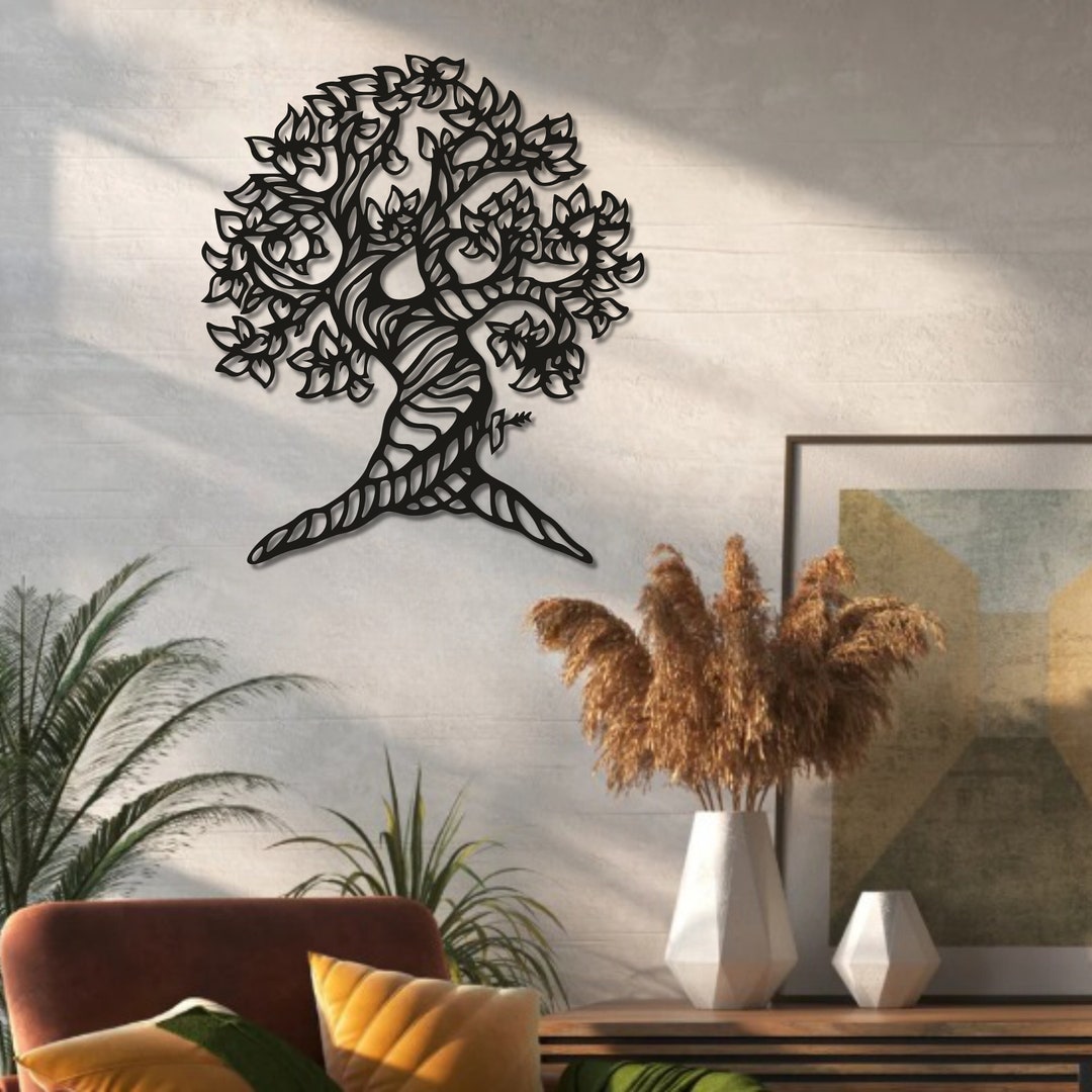 Celtic Tree Metal Wall Art, Nature Metal Wall Art, Nature Wall Decor ...