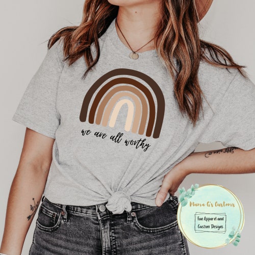 Skin Tone Rainbow Unisex Crewneck Sweatshirt Racial Equality | Etsy