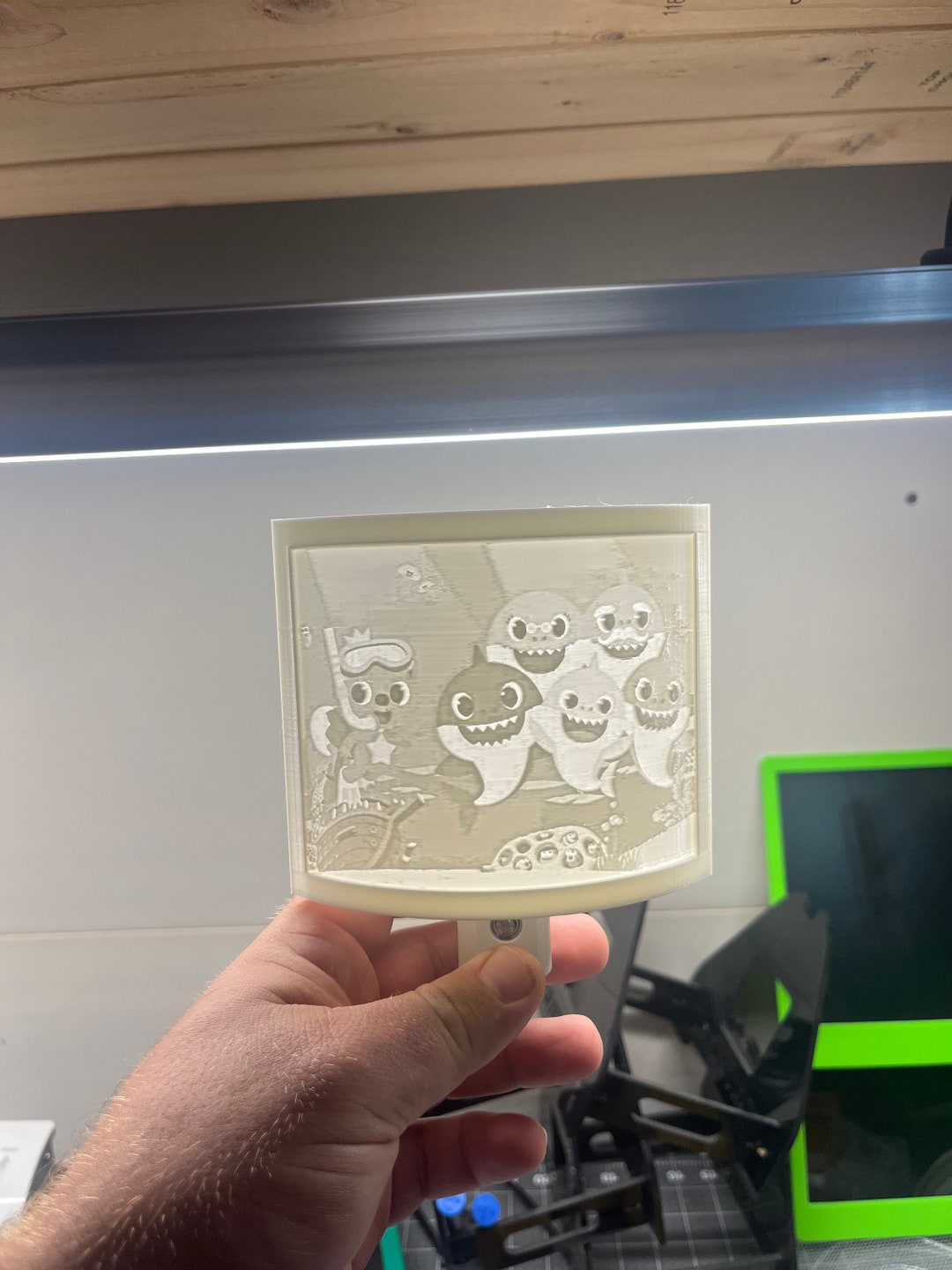 Lithopane Photo Night Light with Led Light - Etsy