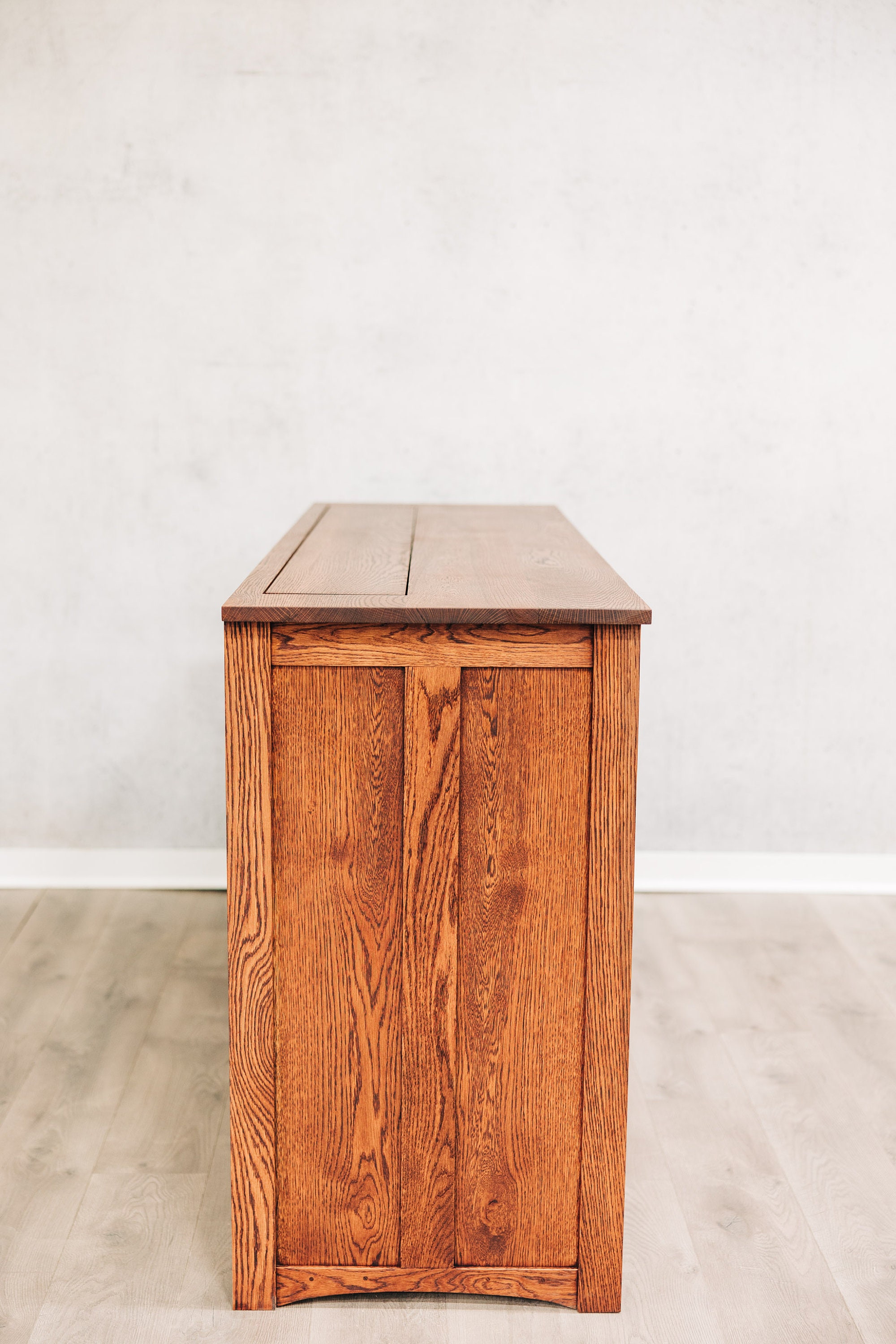 BRANDON Hidden Pop-up TV Cabinet Mission Style Arts & - Etsy